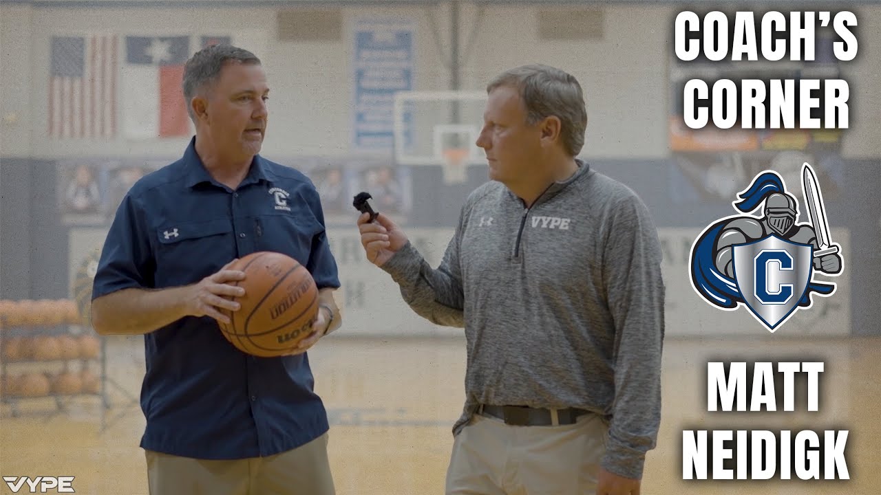 VYPE Coach's Corner Rapid Fire- Matt Neidigk Concordia Lutheran - YouTube
