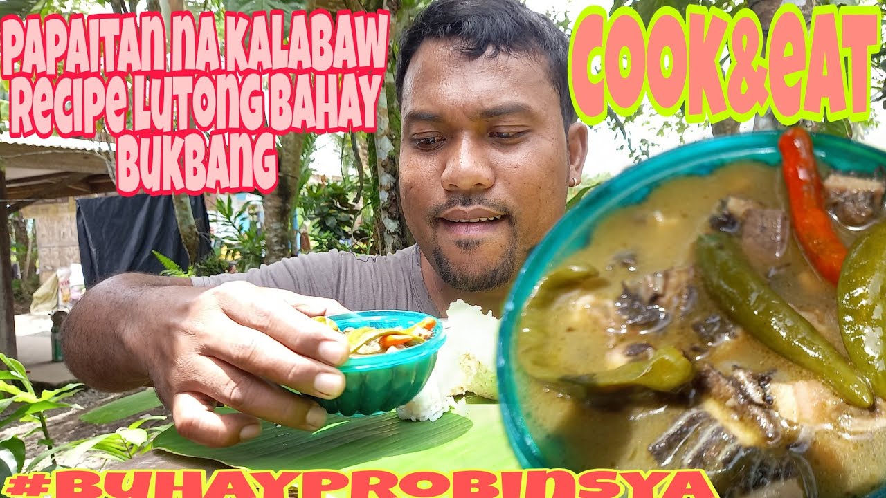 papaitan na kalabaw recipe lutong bahay (mukbang) - YouTube