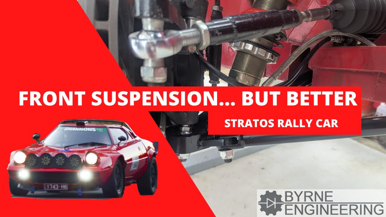 Lancia Stratos Rally Car - Better Front Suspenion - YouTube