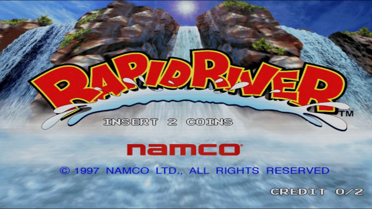 Rapid River (NAMCO GORGON / SYSTEM 22.5) MAME Work-In-Progress! - YouTube