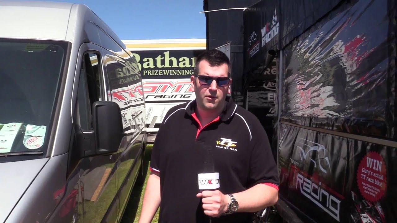 Isle of Man TT - WK CFMOTO 650i with Craig Neve 1st practice - YouTube