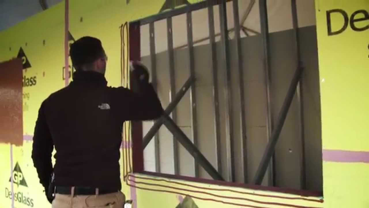 How to waterproof a rough opening with R-Guard FastFlash - YouTube