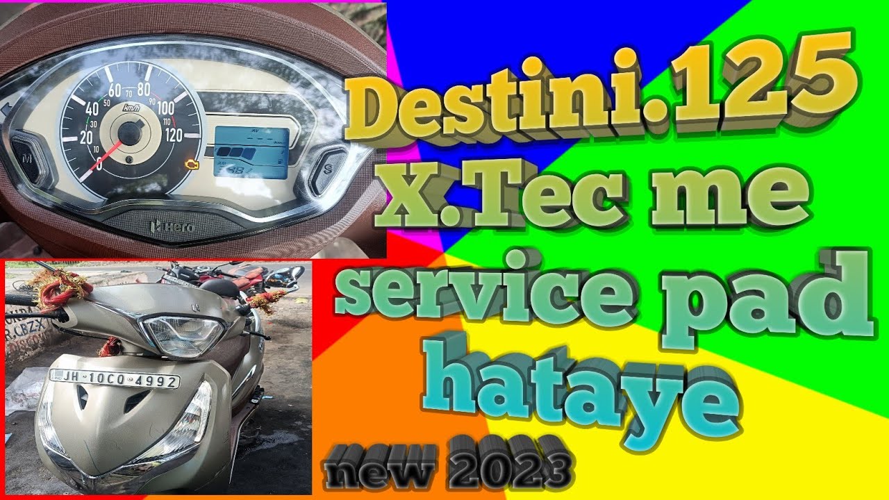 Destini.125 x.tec me service pad hataye🔧🔧🔧🔧 - YouTube