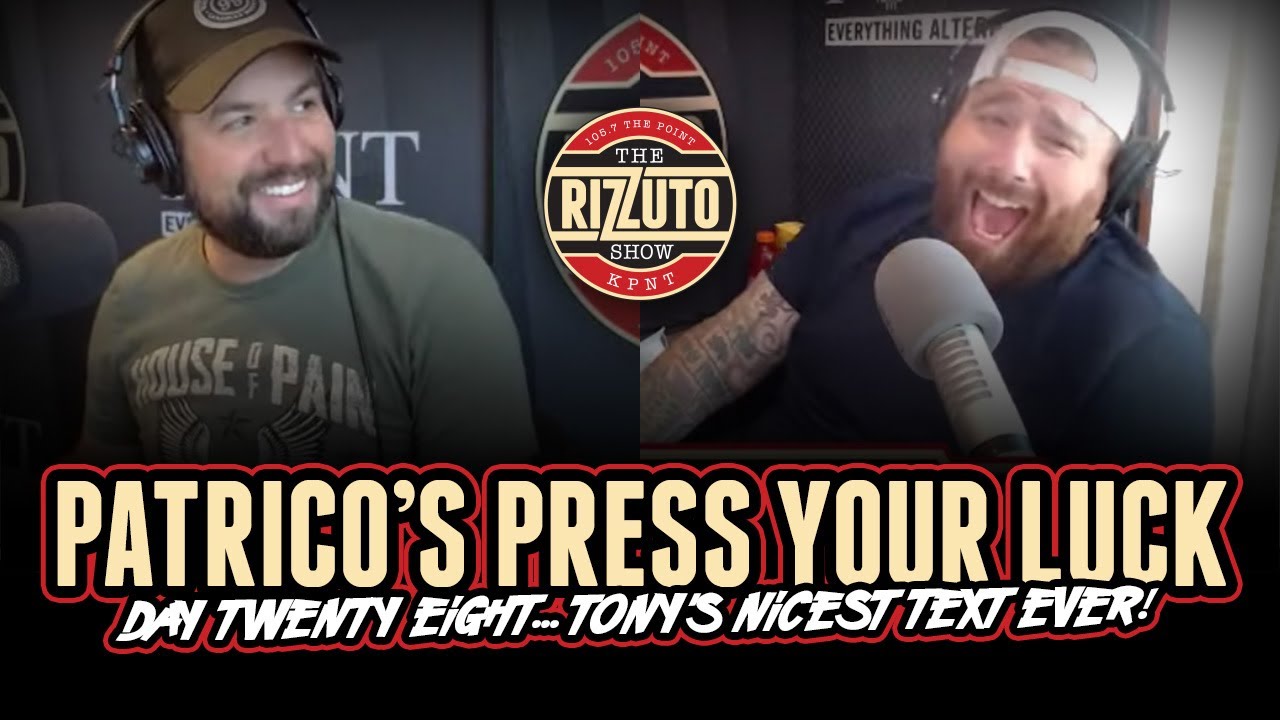 Patrico's Press Your Luck Day 28: TONY gets the NICEST text EVER ...
