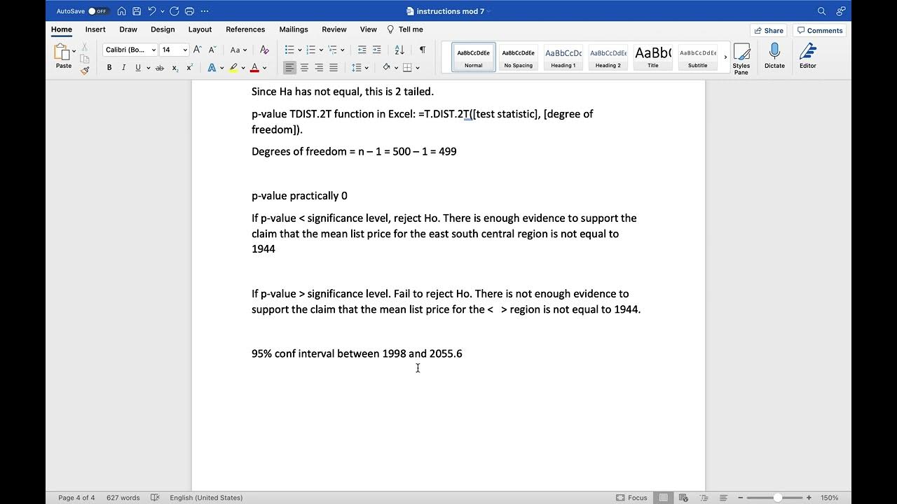 Mat 240 module 7 part 2 of 2 - YouTube