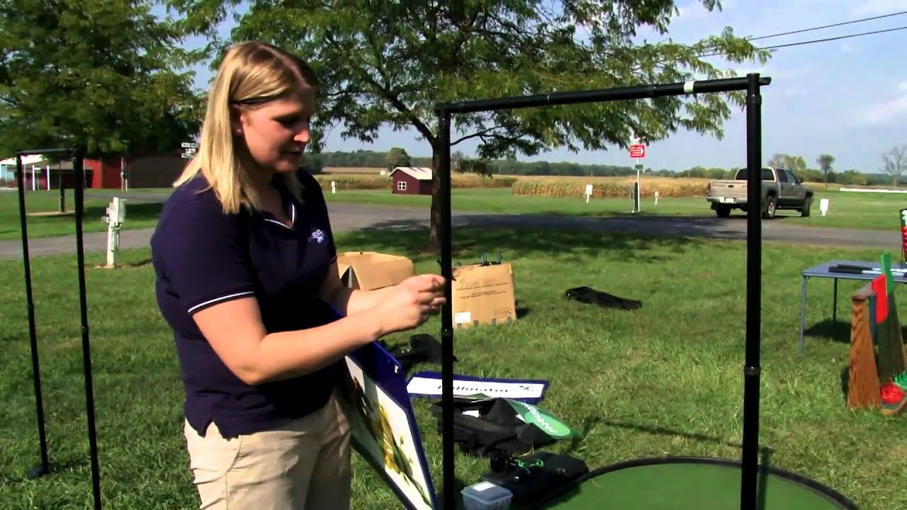 How to: Setup our Mini Golf Course - YouTube