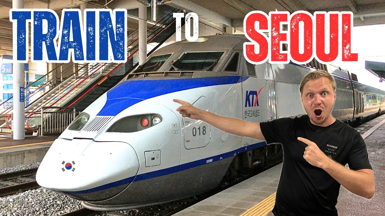 KTX Bullet Train | ECONOMY vs FIRST CLASS | Busan to Seoul - YouTube