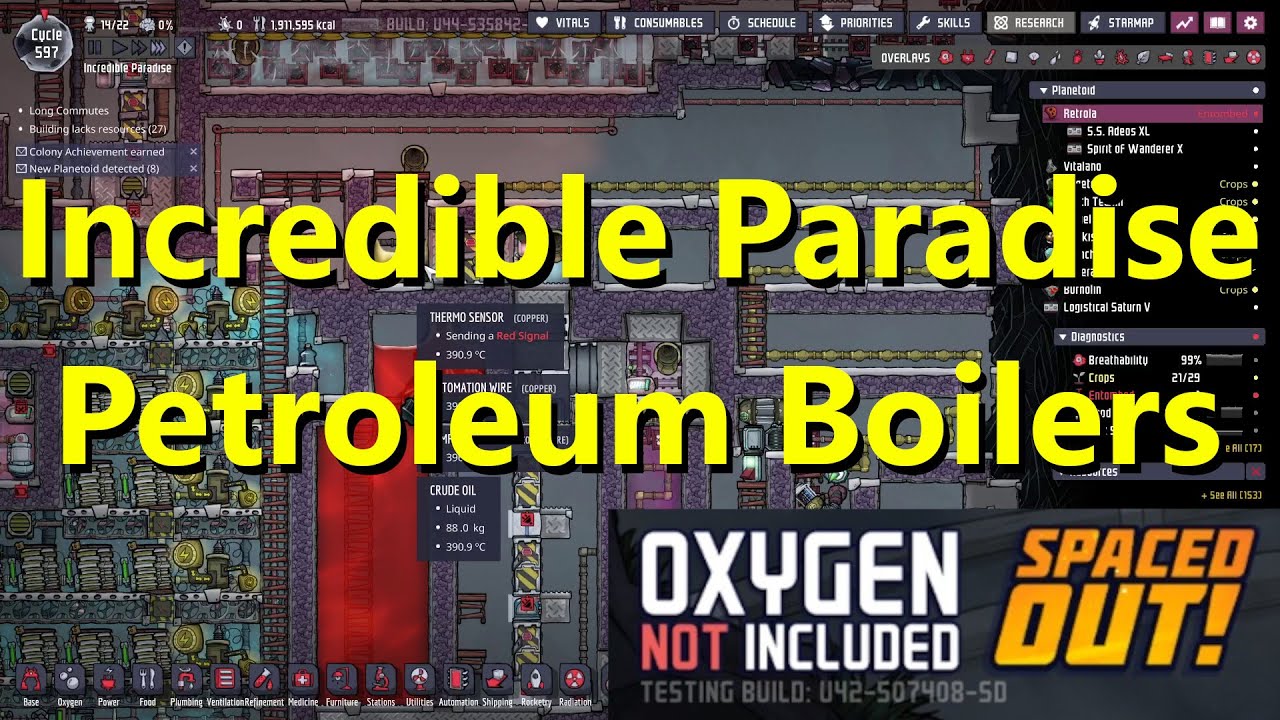 Petroleum Boiler Startup. Free Rocket fuel Incredible Paradise Ep 18 ...