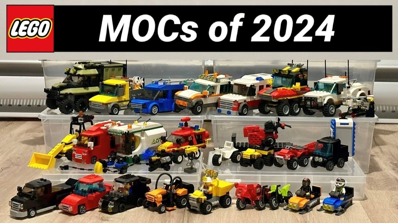 ALL my LEGO MOCs of 2024 - YouTube