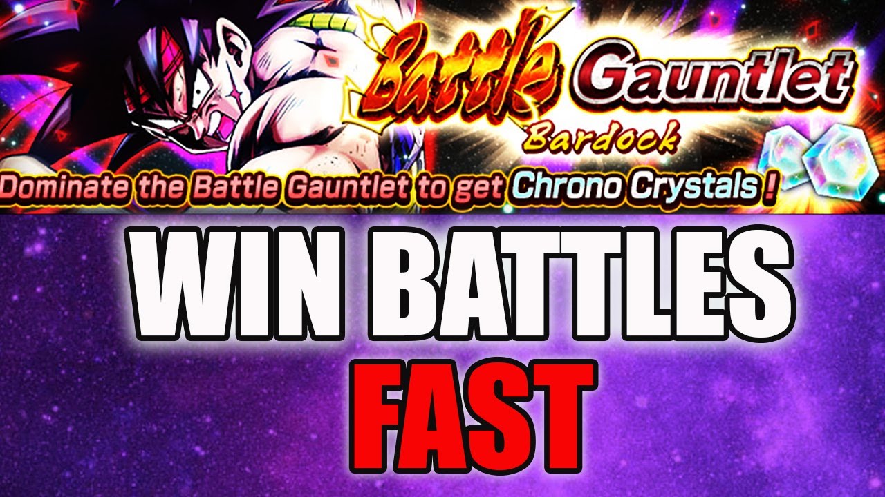 WIN BATTLES FAST IN ANY BATTLE GAUNTLET IN DRAGON BALL LEGENDS - YouTube
