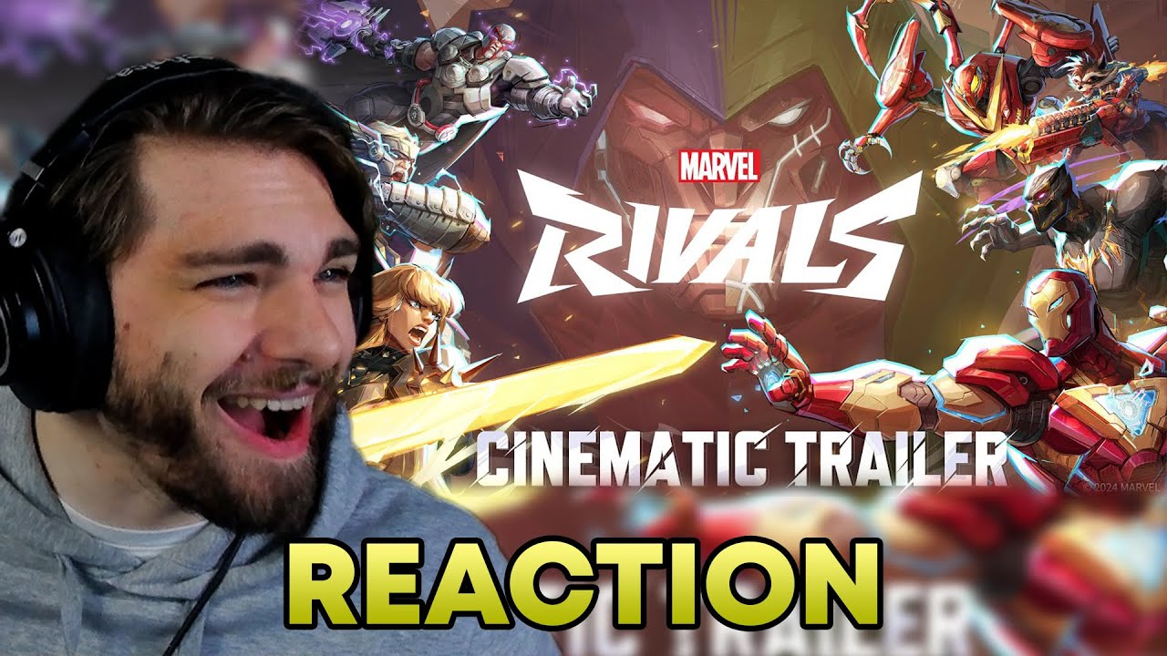 Reacting to all the marvel Rivals trailers - YouTube