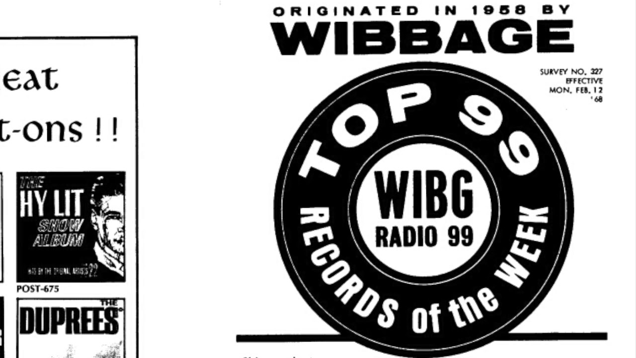 WIBG 99 Philadelphia - Ed Richards - 1969 - YouTube