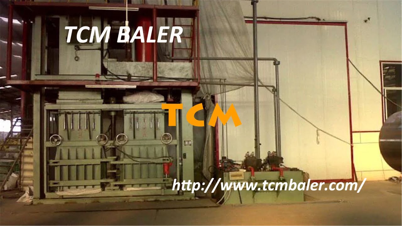 Baling process of cotton - YouTube