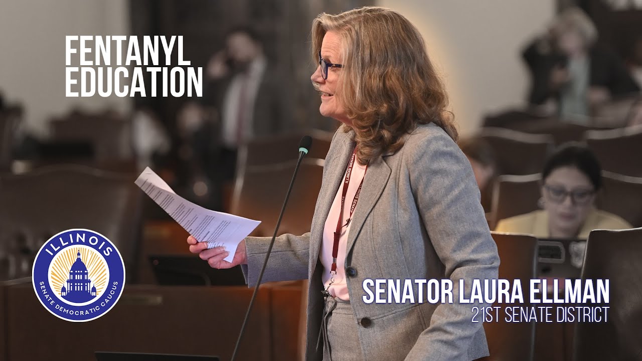 Sen. Ellman Talks Fentanyl Detection & Education - YouTube