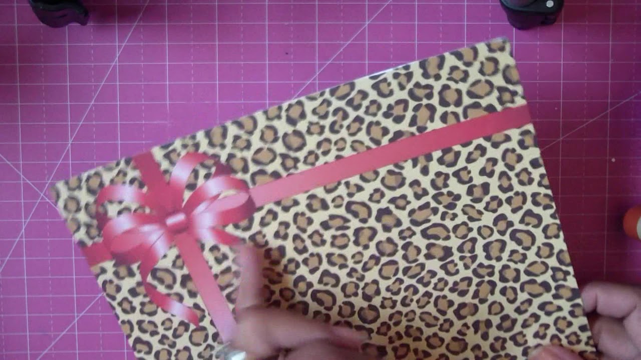 Folded Folio from One Sheet of Paper! Great for Pictures! - YouTube