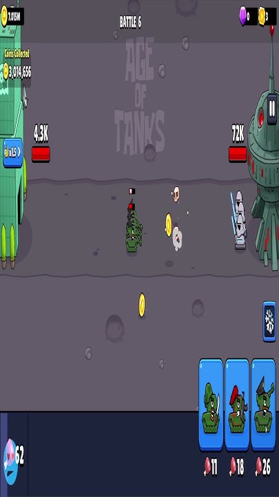 Age of Tanks Warriors TD War Timeline 1 #vitemin #games - YouTube