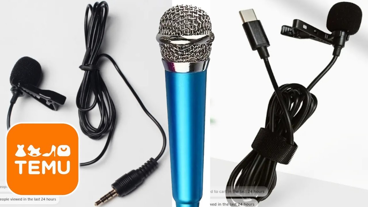 Too Cheap?! Three TEMU Microphones! Deals or Duds? - YouTube