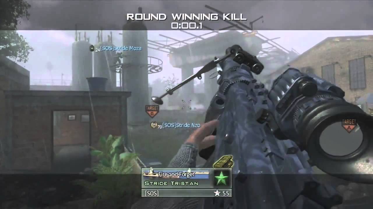 Rare Mw2 Unsetup Shot! - YouTube