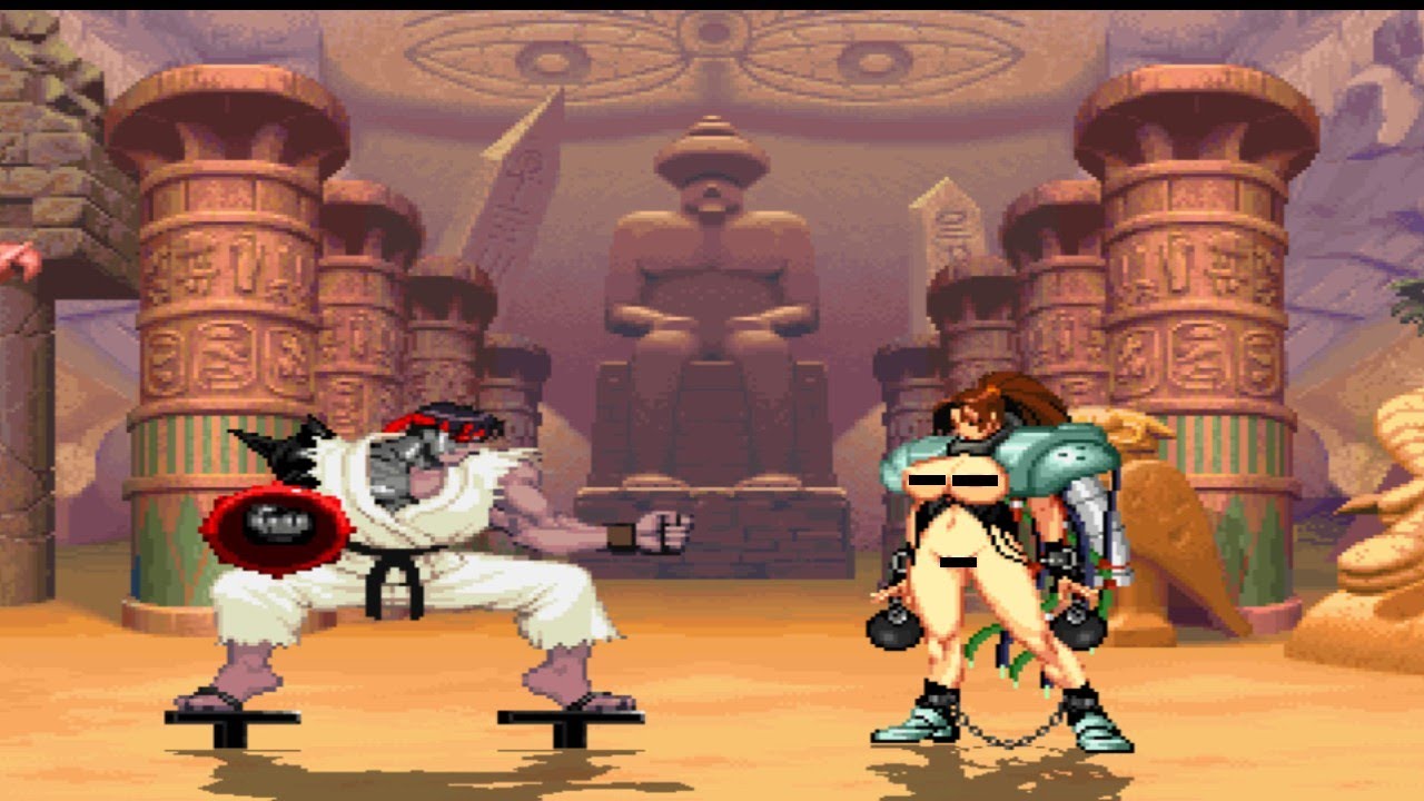 CYBER EVIL RYU vs CYBER MAI - High Level Gameplay - Mugen - YouTube