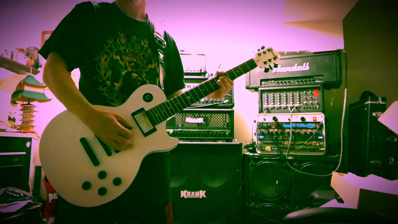 Quick riff on Hard luck kings bossman guitar - YouTube