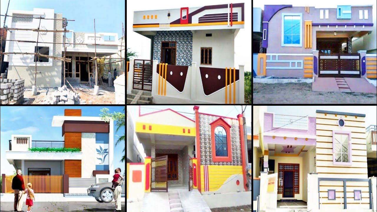 House Front Elevation Design Ideas|| Latest Elevation Designs// Village ...