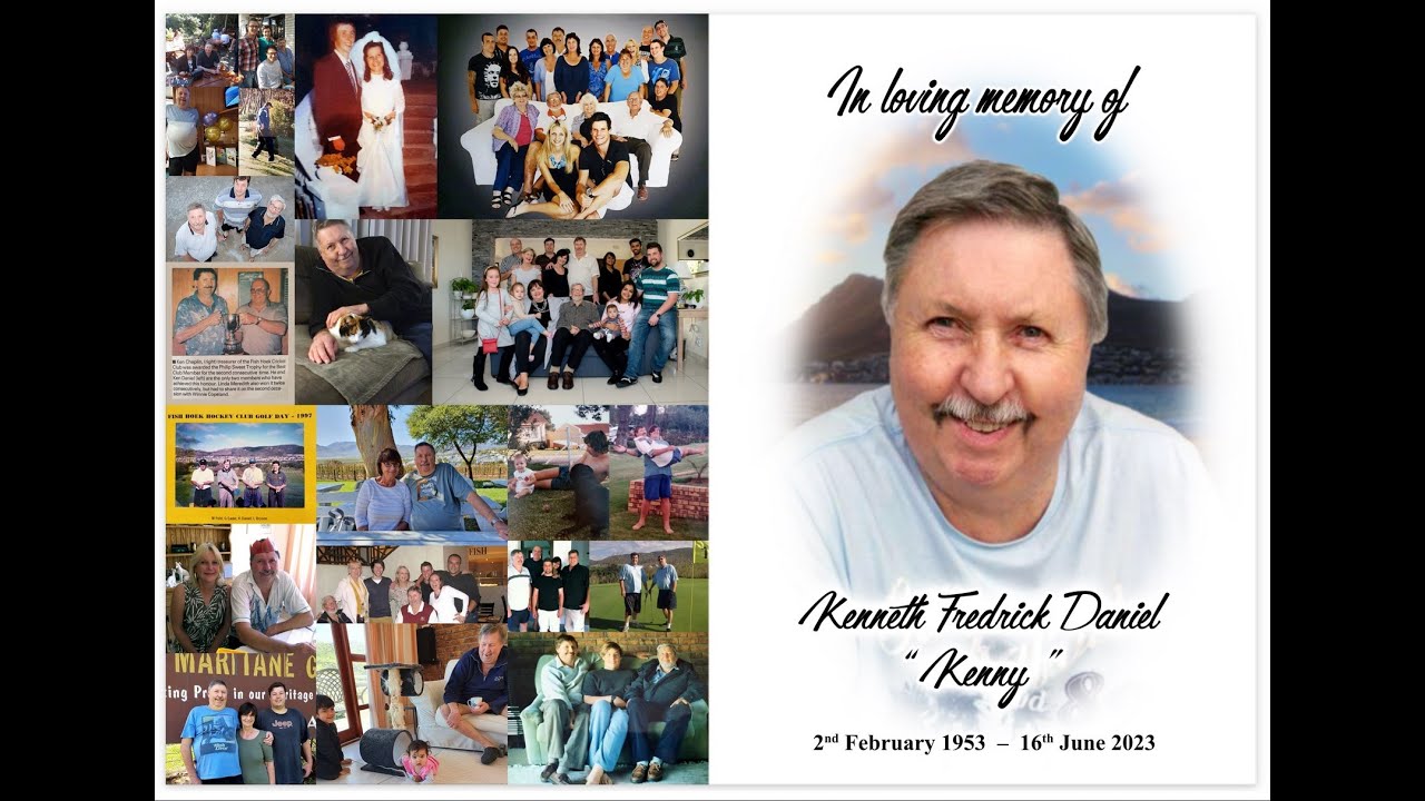 Kenny Daniel Memorial Service - YouTube