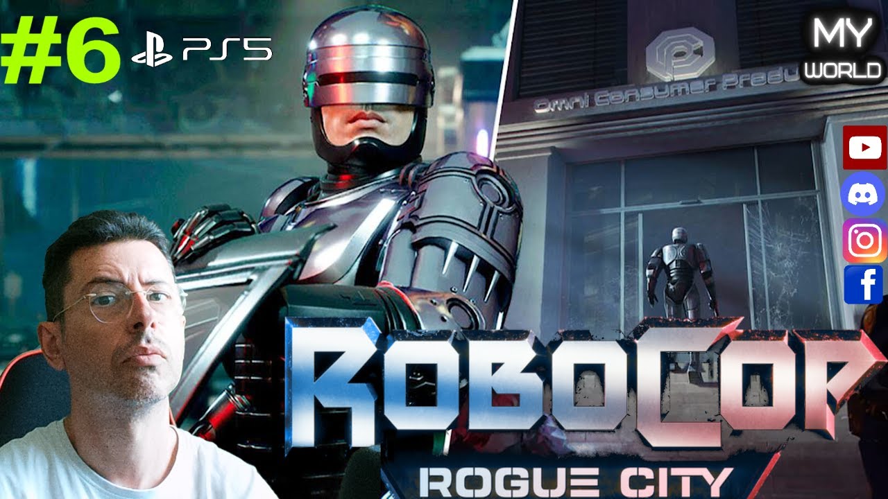 #6 ROBOCOP - Rogue City (Ps5 Gameplay) #robocoproguecity #robocop - YouTube