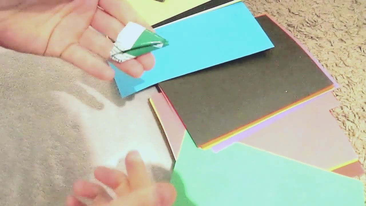 crisp packet into a triangle - YouTube