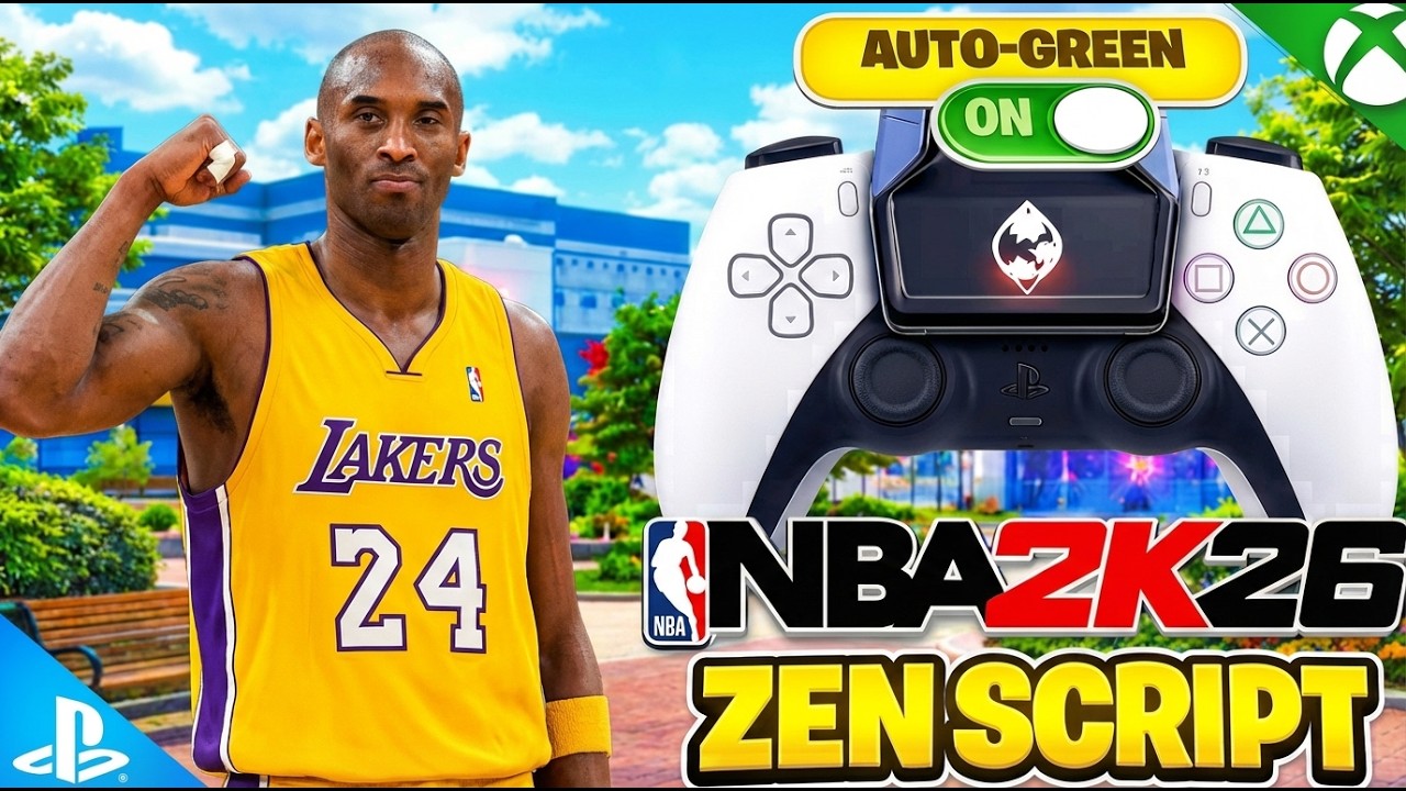 ELITE 2K26 Cronus Zen Auto Green Script Setup + Values (PS5 + PC + Xbox ...