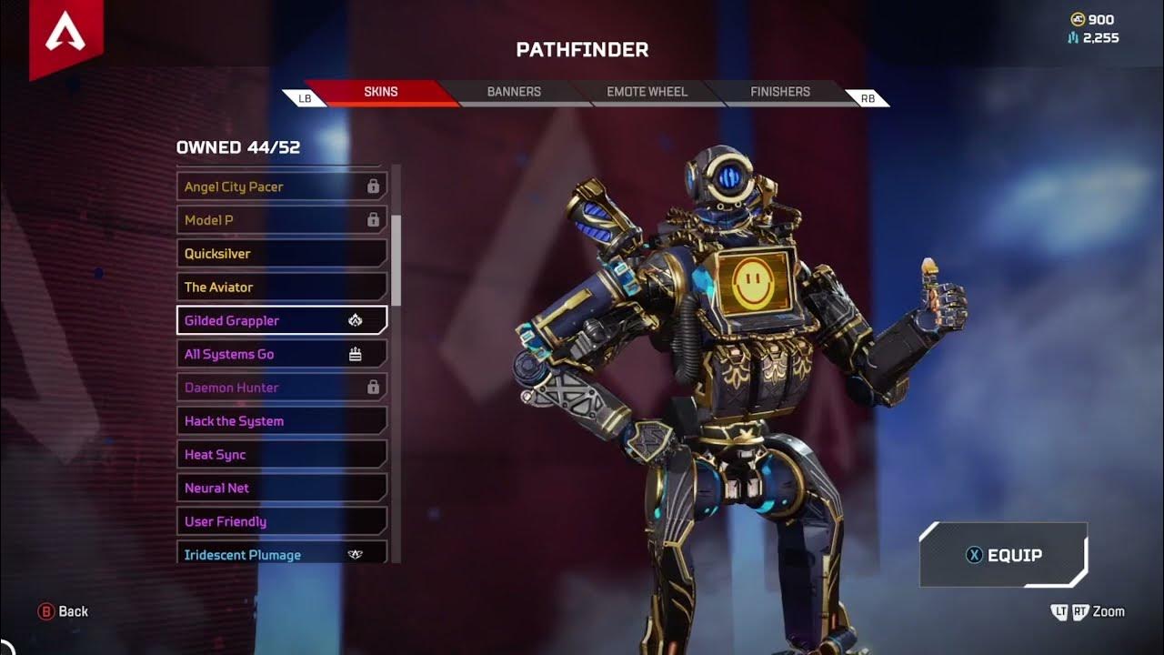 New Epic Skin for Pathfinder (Guilded Grappler), S13 BP. [Apex Legends - Highlight - May22 ...
