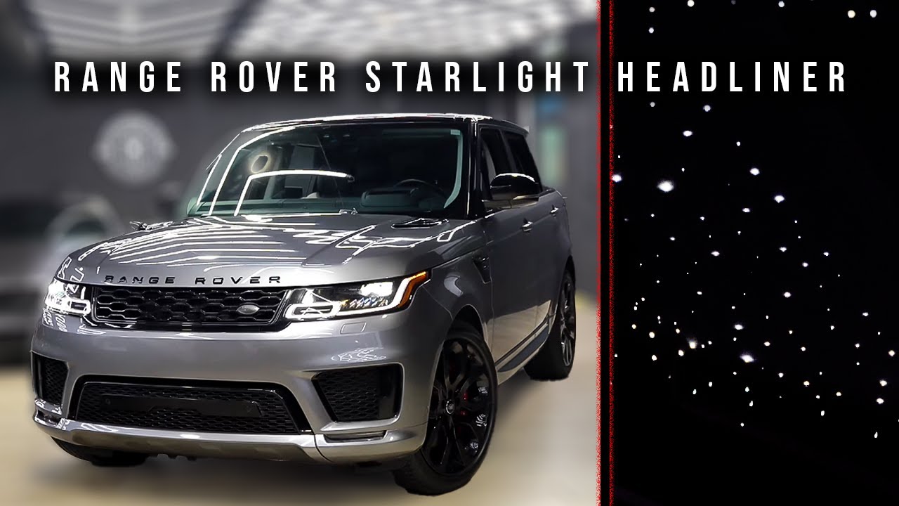 Range Rover Starlight HeadLiner Install I Wraptors I 4k - YouTube