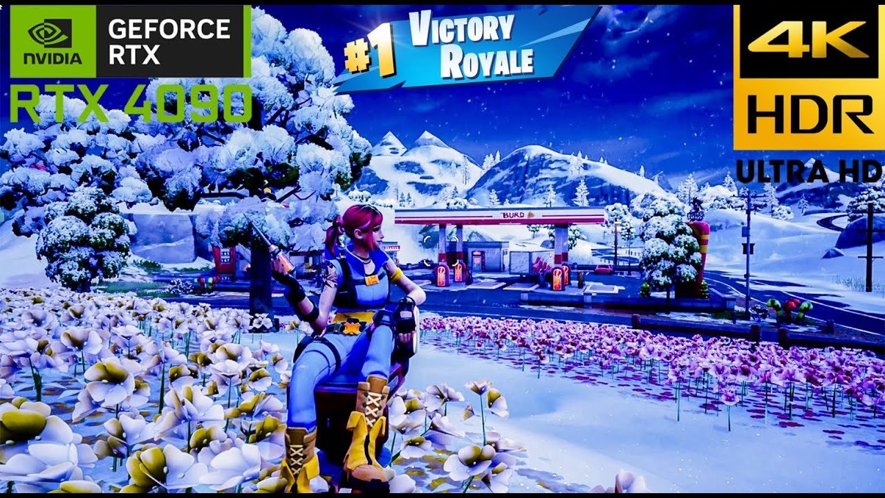 Fortnite Chapter 6 Gameplay|RTX4090 4KMaxGraphics + Ray Tracing ON ...