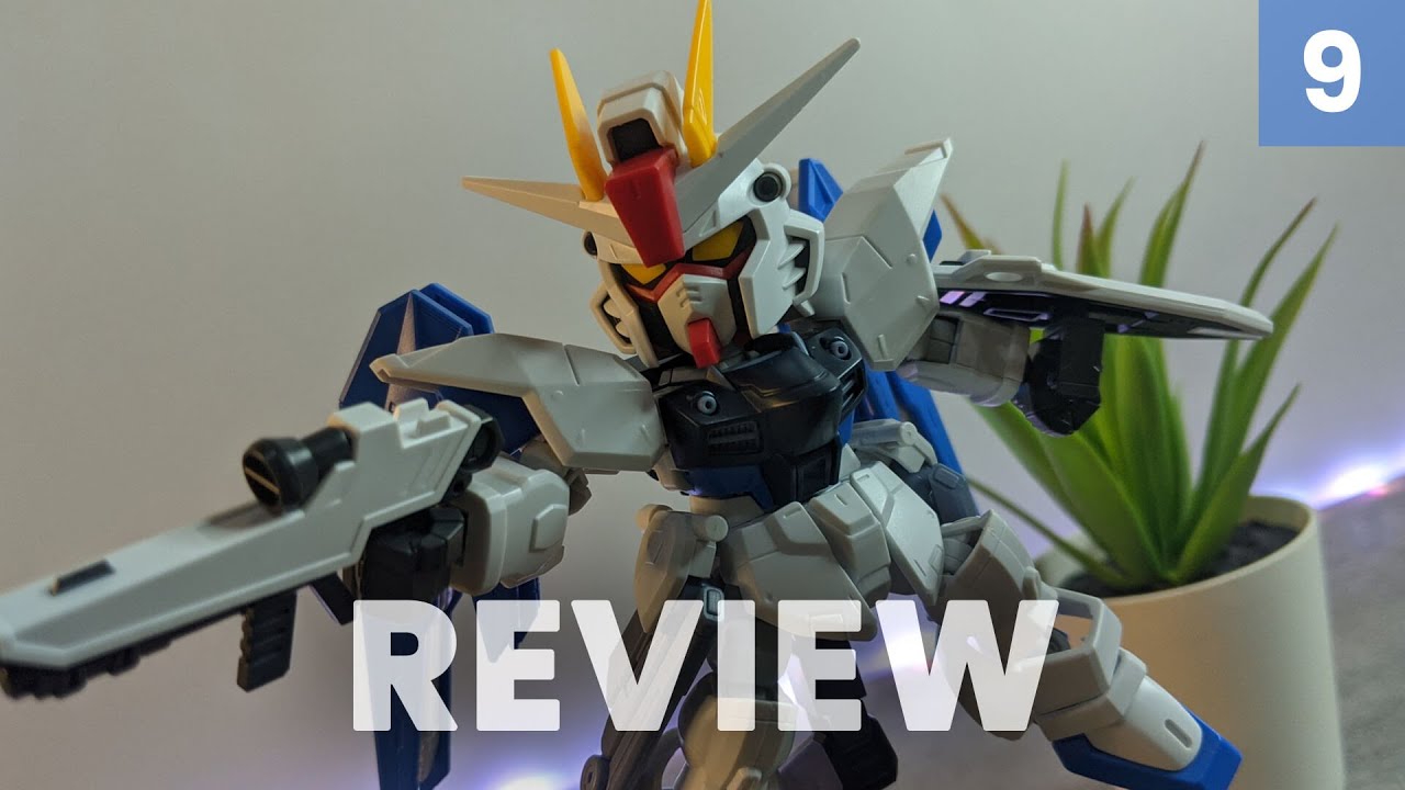 Lebih Keren Pakai CS Frame! Review Bandai SDCS Freedom Gundam & CS ...