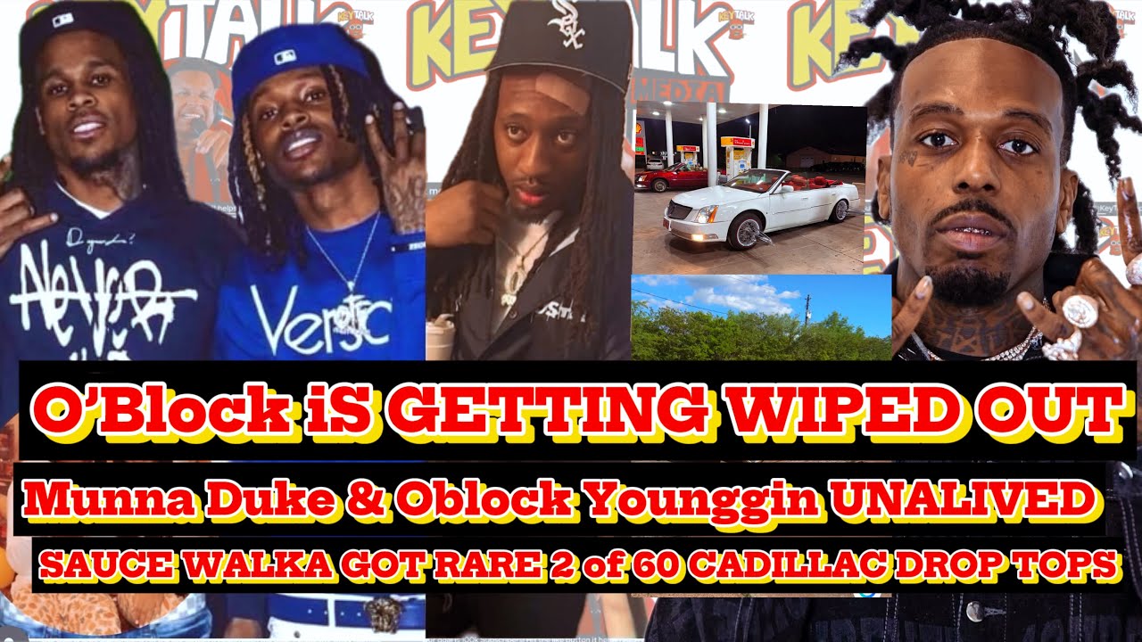 O'Block IS GETTING WIPED OUT! Munna Duke & O block Younggin SHOT ...