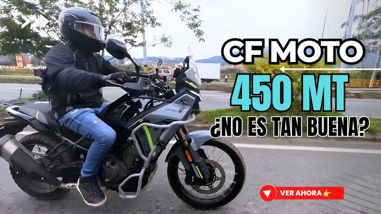 CFMoto 450 MT | Lo bueno, LO MALO y prueba On-Road 🛣️ | Carlos en Moto ...