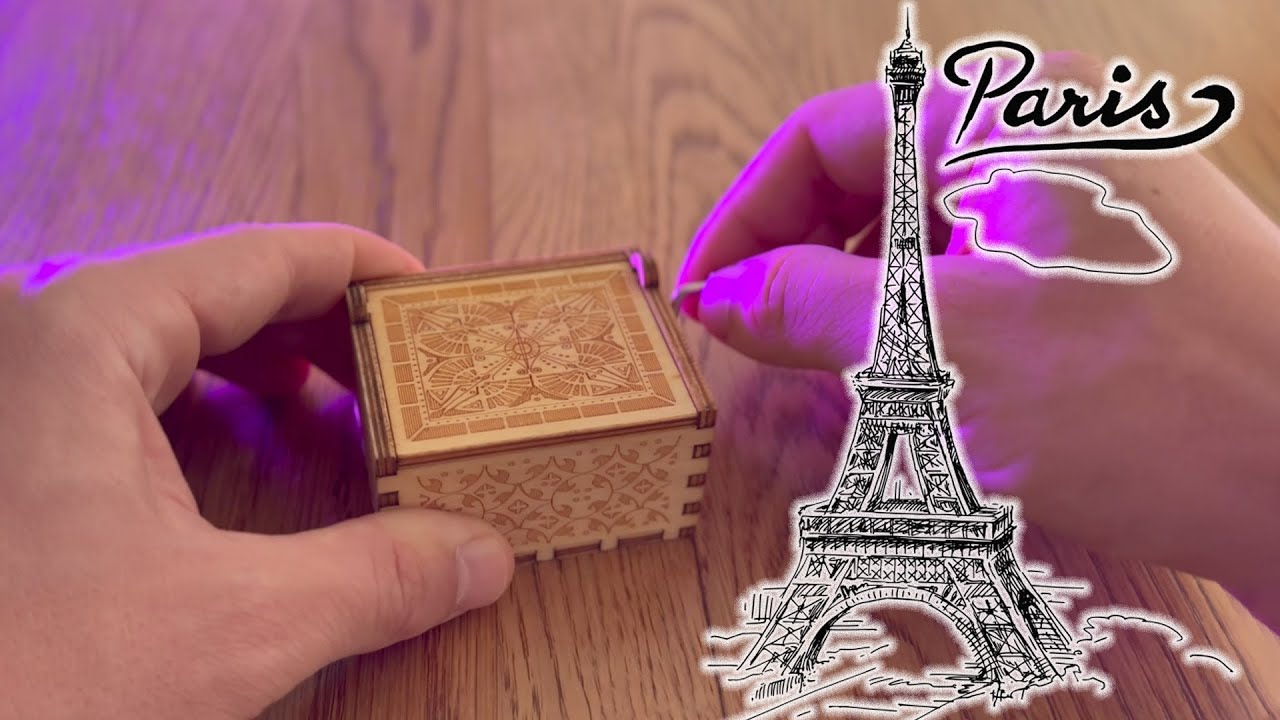 Sous Le Ciel de Paris - Music Box Cover (1 Hour) - YouTube