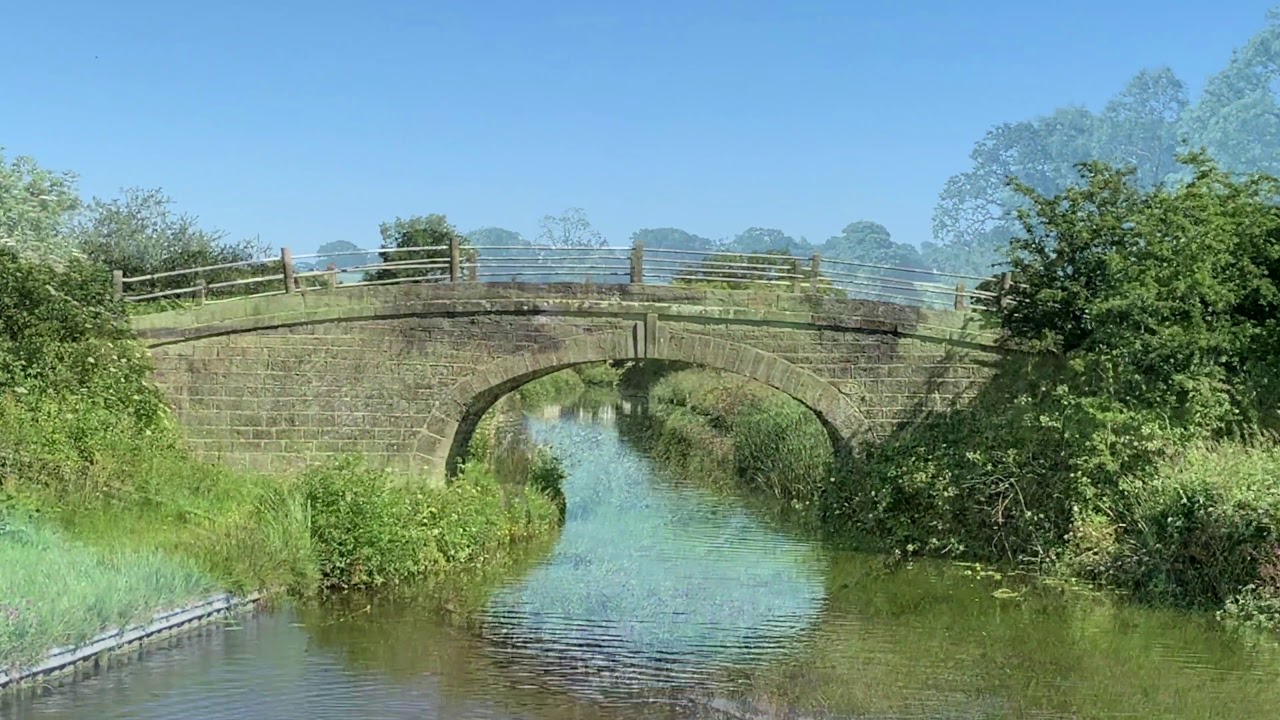 56- Narrowboating Through Cabus Nook To Garstang - YouTube