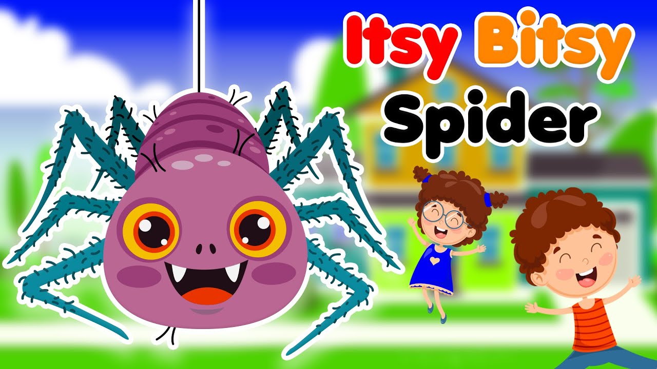 Itsy Bitsy Spider - Best Nursery Rhymes For Babies, Kids Songs, Baby ...