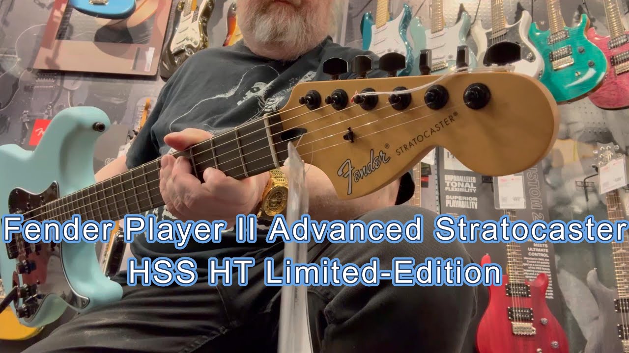 Fender Player II Advanced Stratocaster HSS HT Limited-Edition demo at ...