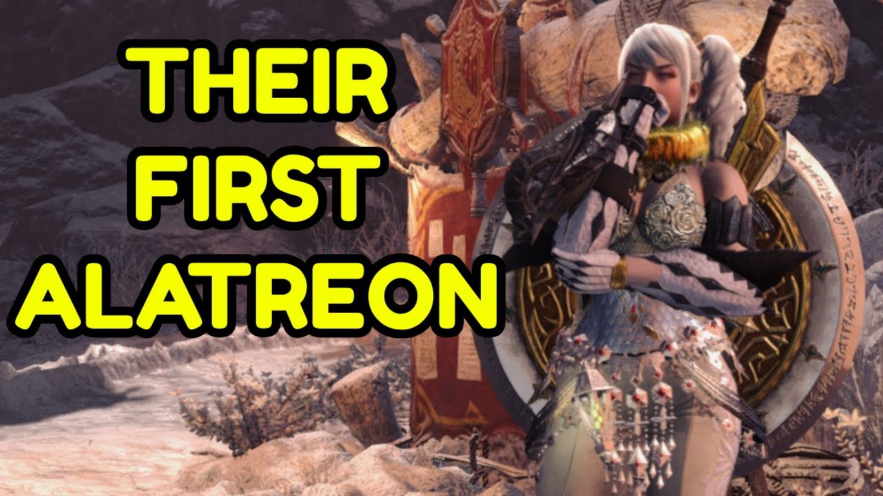 Helping A New Player Through Alatreon In Iceborne - YouTube