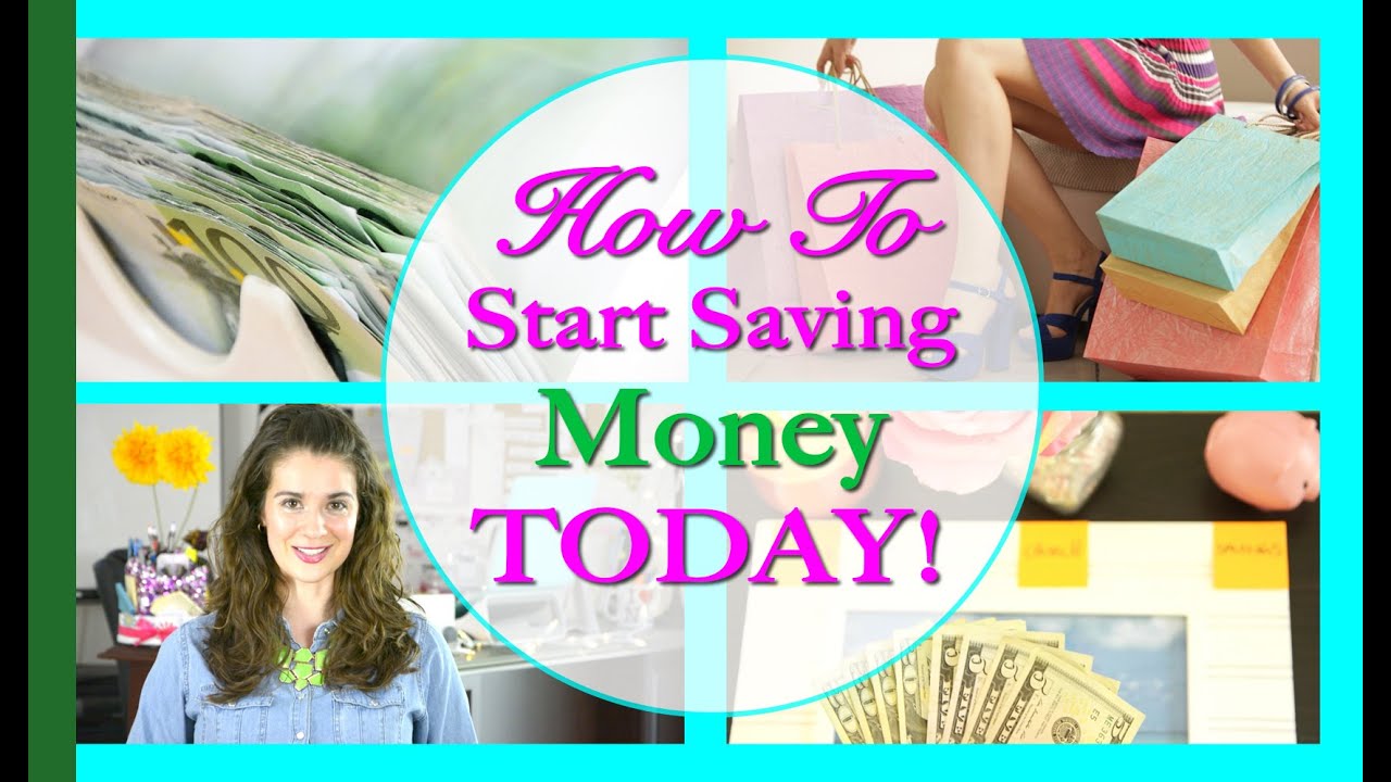 How To Start Saving Money Today - Use These Techniques - YouTube