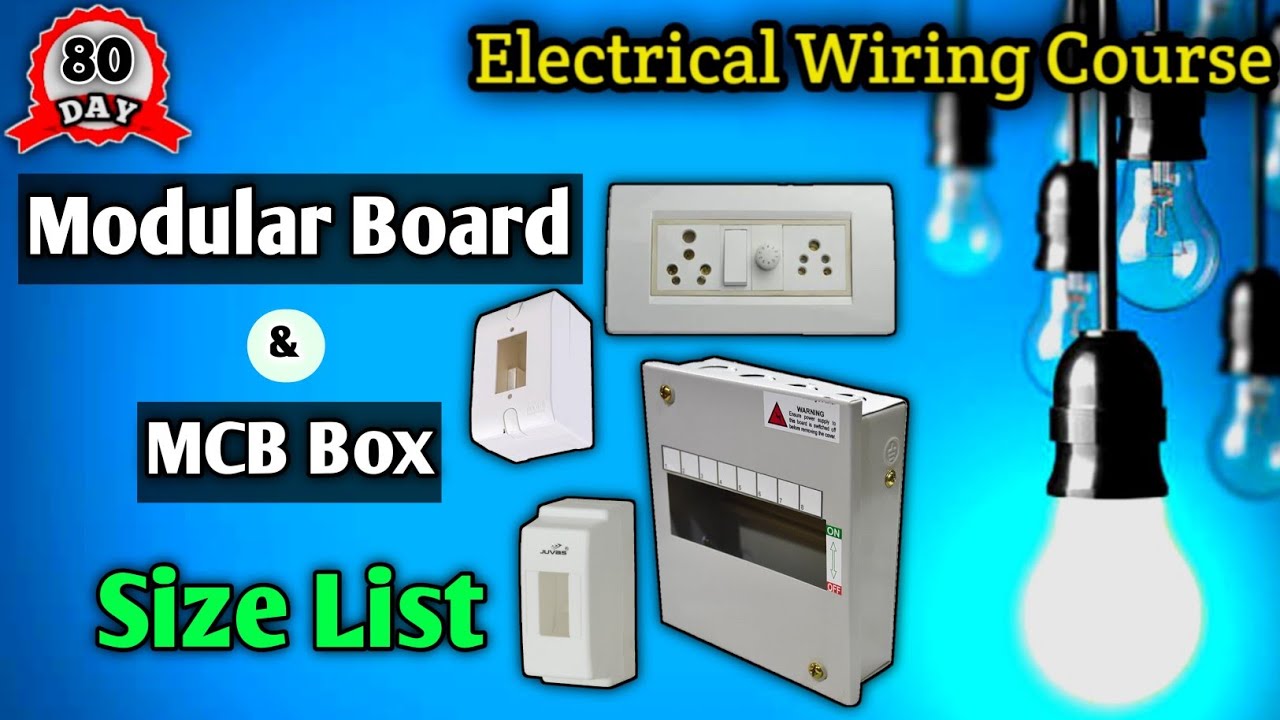 modular board size and mcb box size || mcb box size list || Modular ...