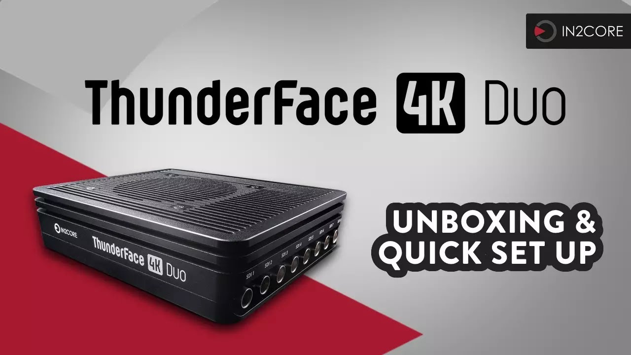 ThunderFace 4K Duo • Unboxing & Quick Setup - YouTube