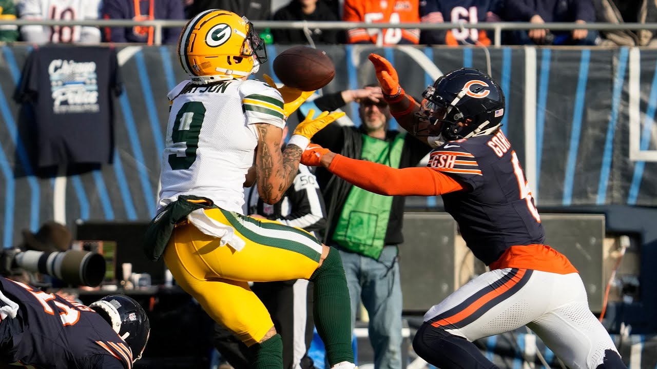 Every Christian Watson catch from 150-yard game vs. Bears | Week 11 ...