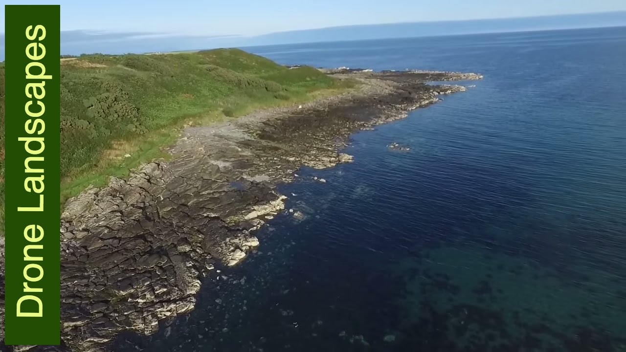 Isle of Man by Drone - Port Mooar - YouTube