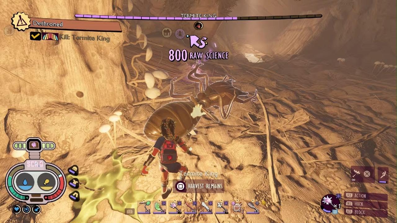 Grounded, The game gave me two Termite Kings - YouTube