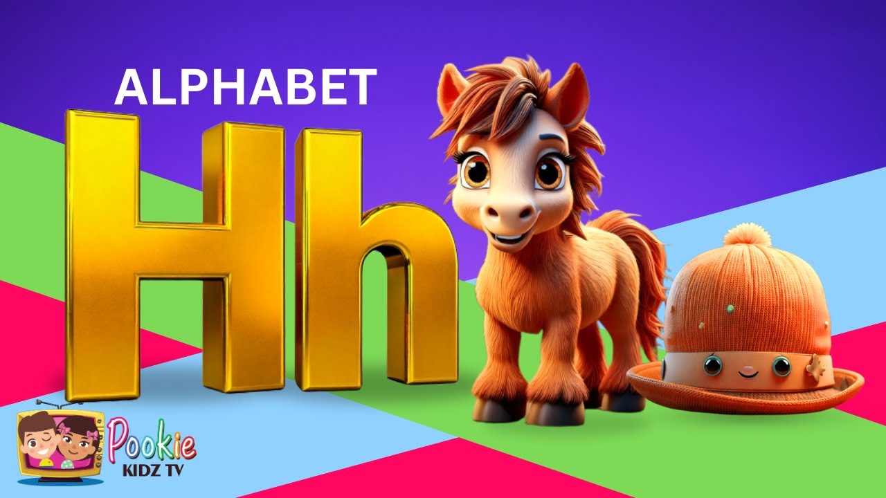 H for Hat | Learn Alphabet H | ABC for kids - YouTube