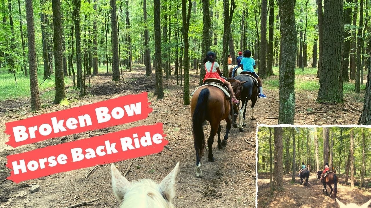 Broken Bow-Texas- Horseback Riding /Kids Vlog Part-1😀 - YouTube