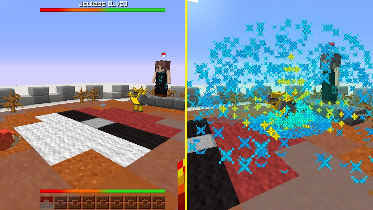 Functional Pokémon Trainer Battle in Minecraft - YouTube