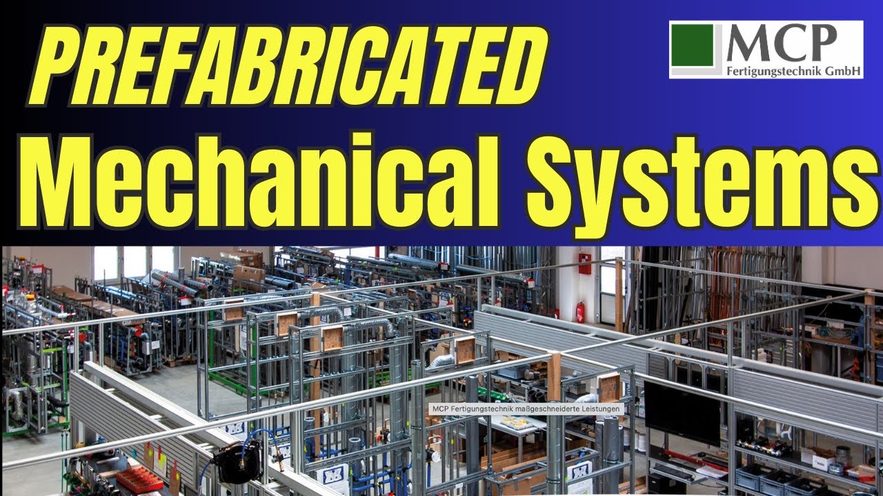 Prefabricated Mechanical Systems: Plumbing & HVAC by MCP - YouTube